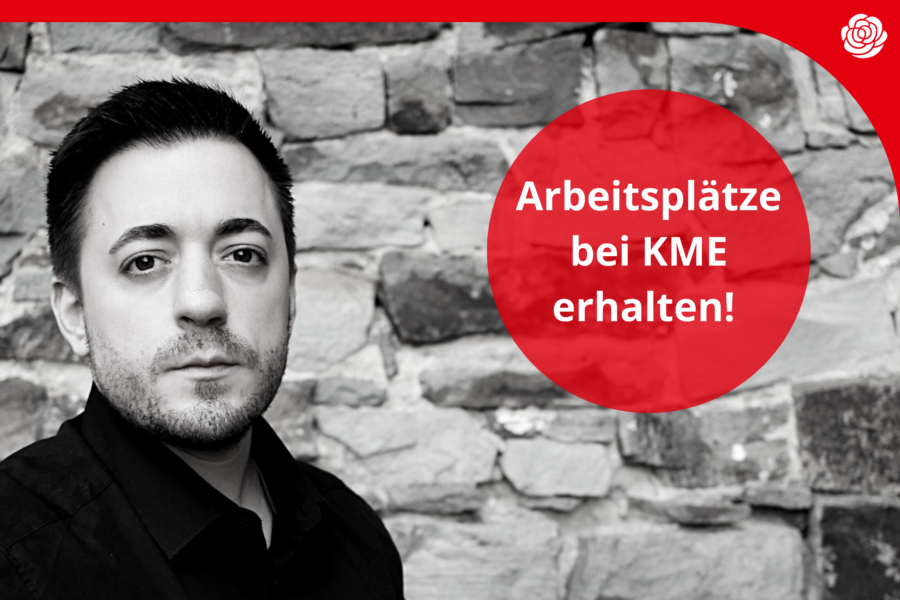 Manuel Gava für den Erhalt von 240 Arbeitsplätzen bei KME › Manuel Gava
